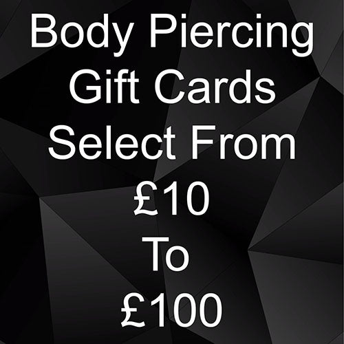 Obsidian Body Piercing Gift Card